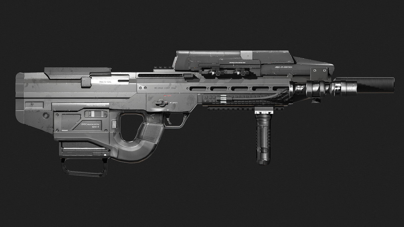 Scott Salkind - HALO MA5B (Real Time Gun)