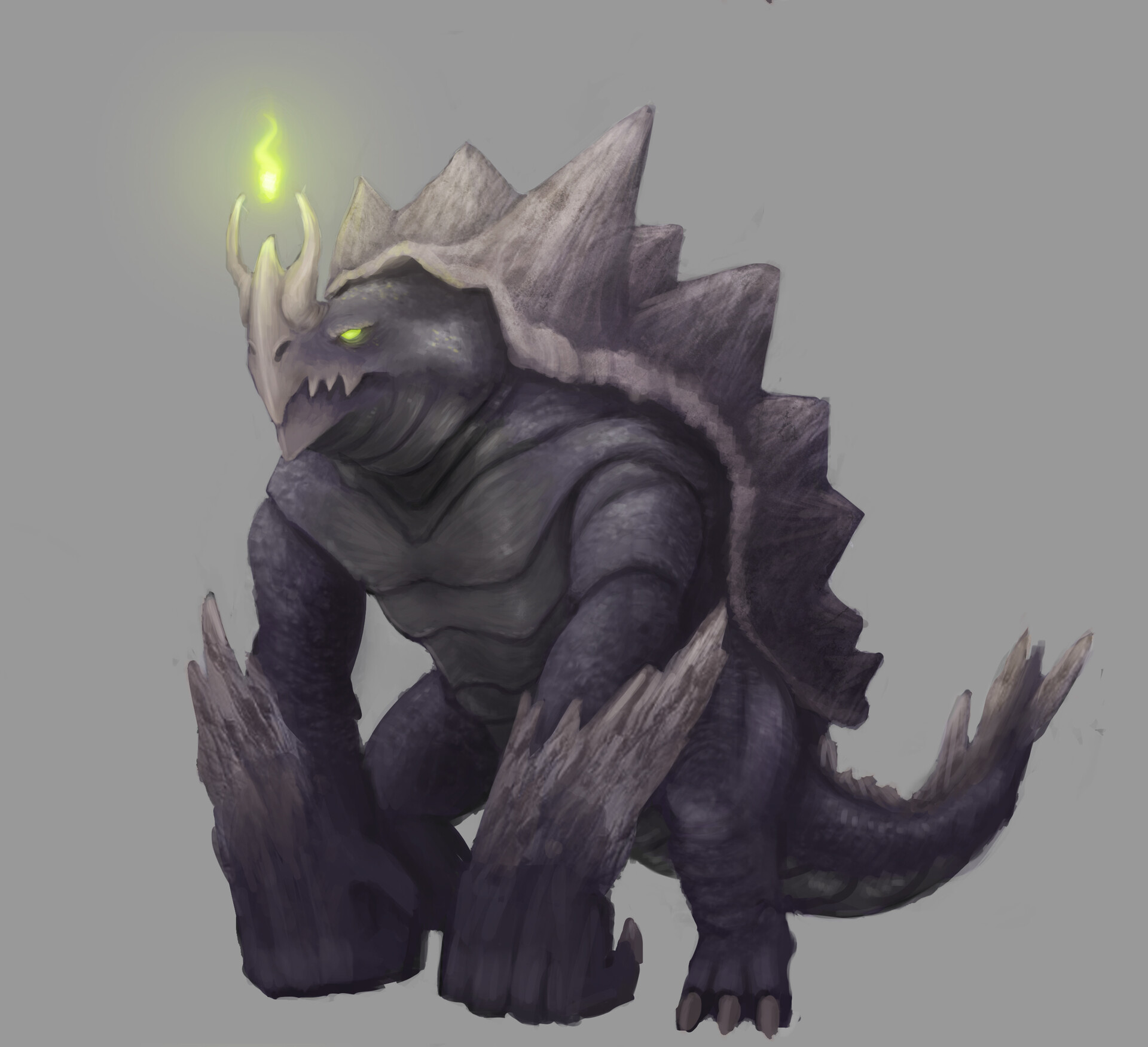 ArtStation - Tenokh, The turtle monster