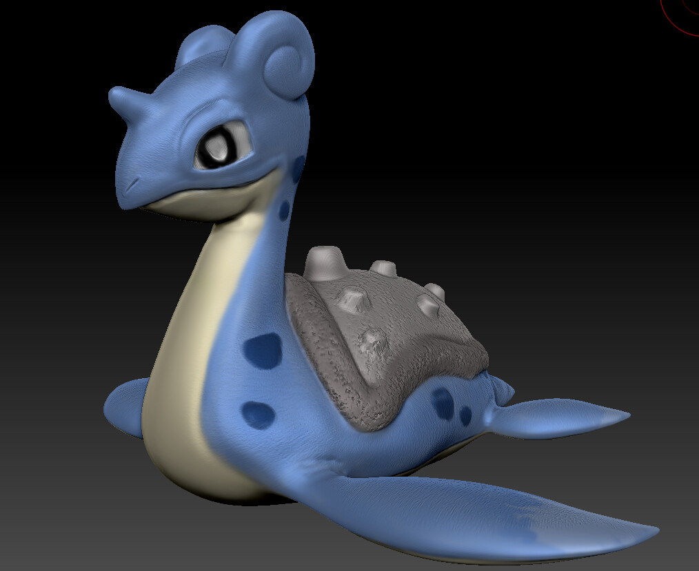 ArtStation - Lapras Sculpt