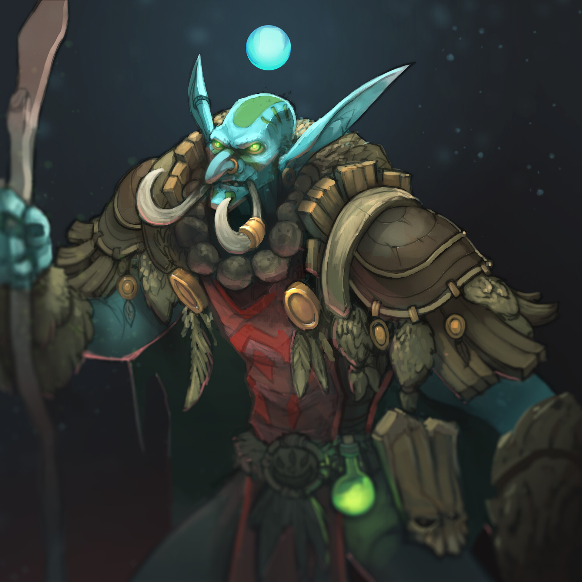 ArtStation - Archdruid Mosshide