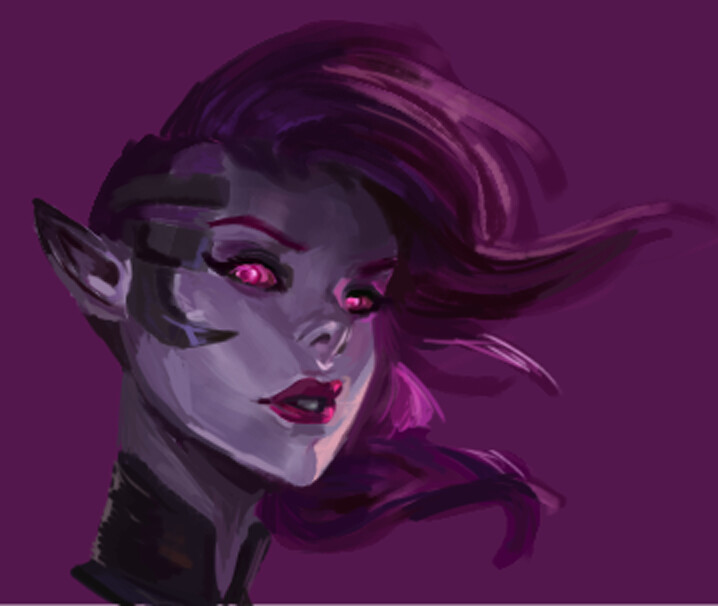 ArtStation - Blade Mistress Morgana Study