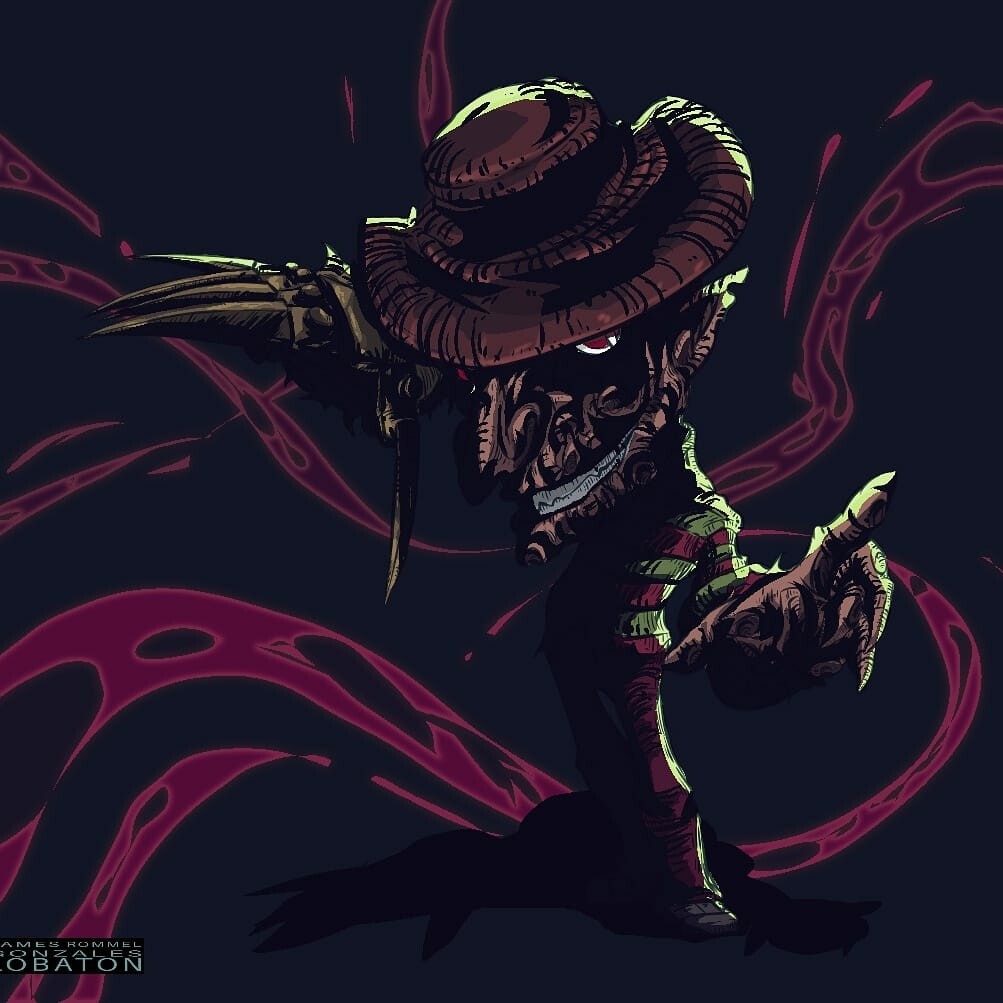 how to draw chibi freddy krueger