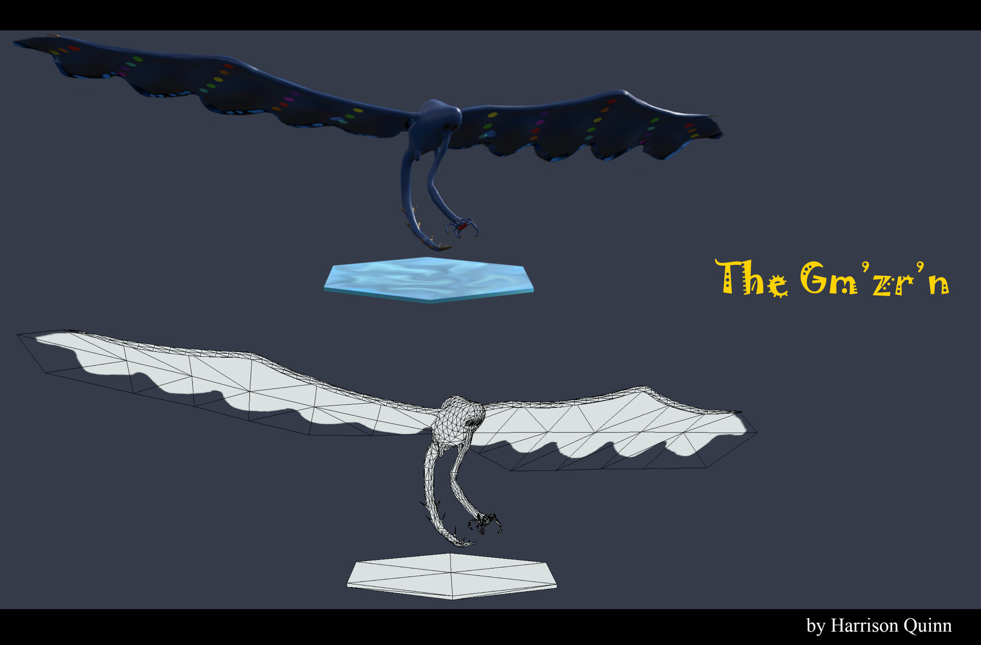 Harrison Quinn - Creature Design - The Gm'zr'n