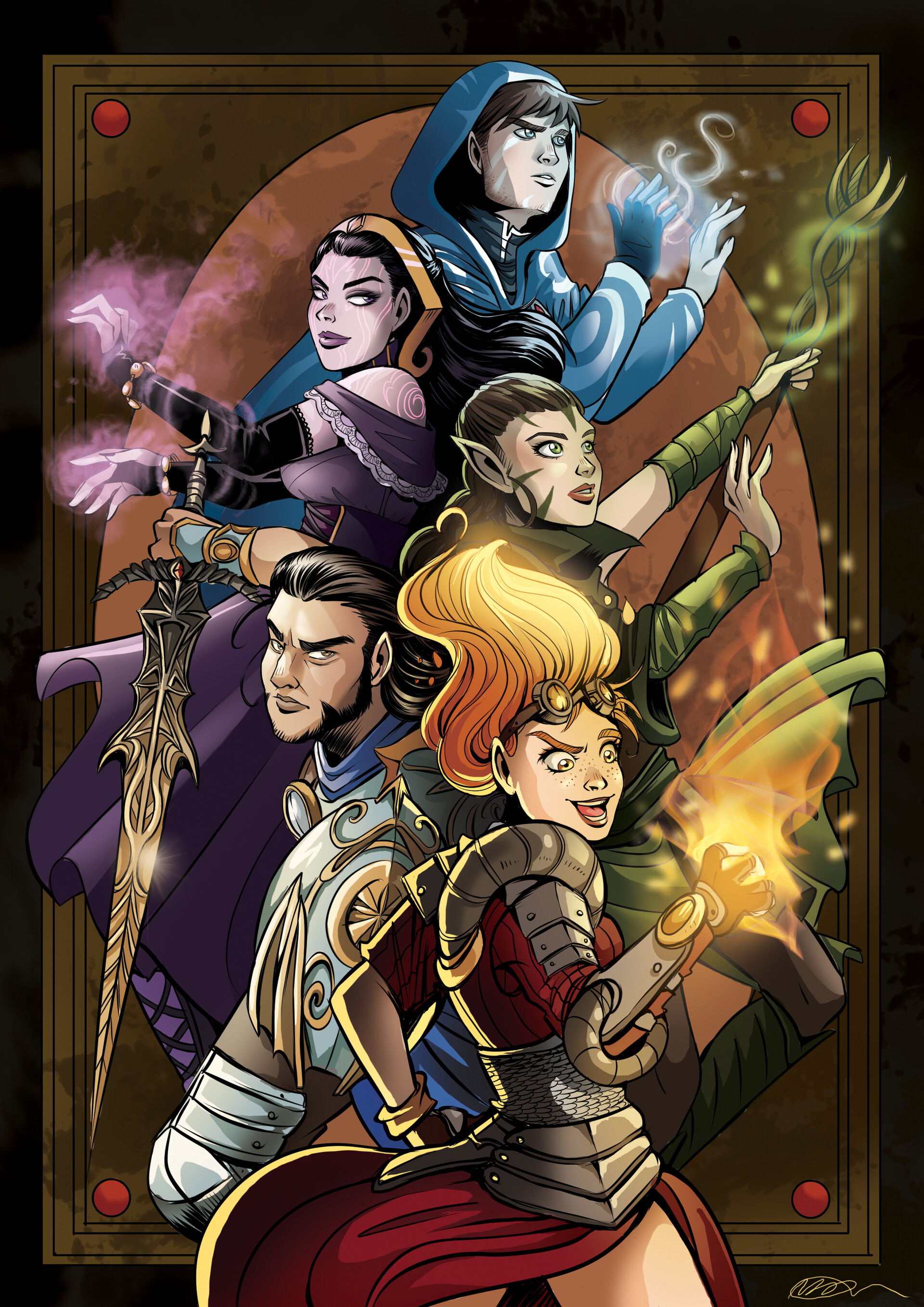 ArtStation - The Gatewatch- 2019