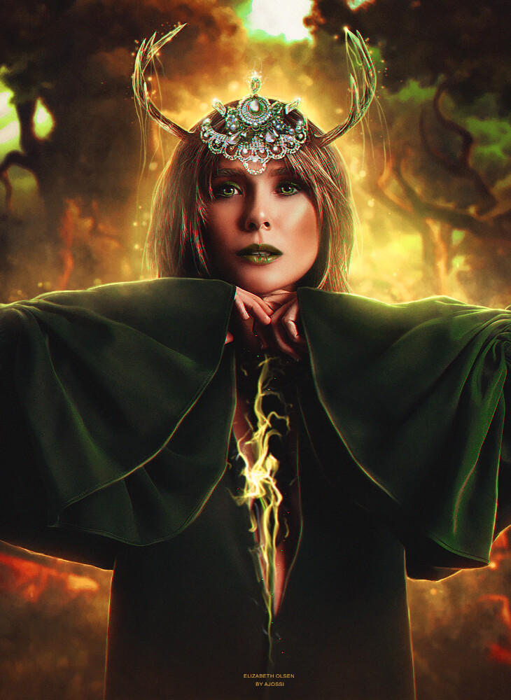 ArtStation - Elizabeth Olsen