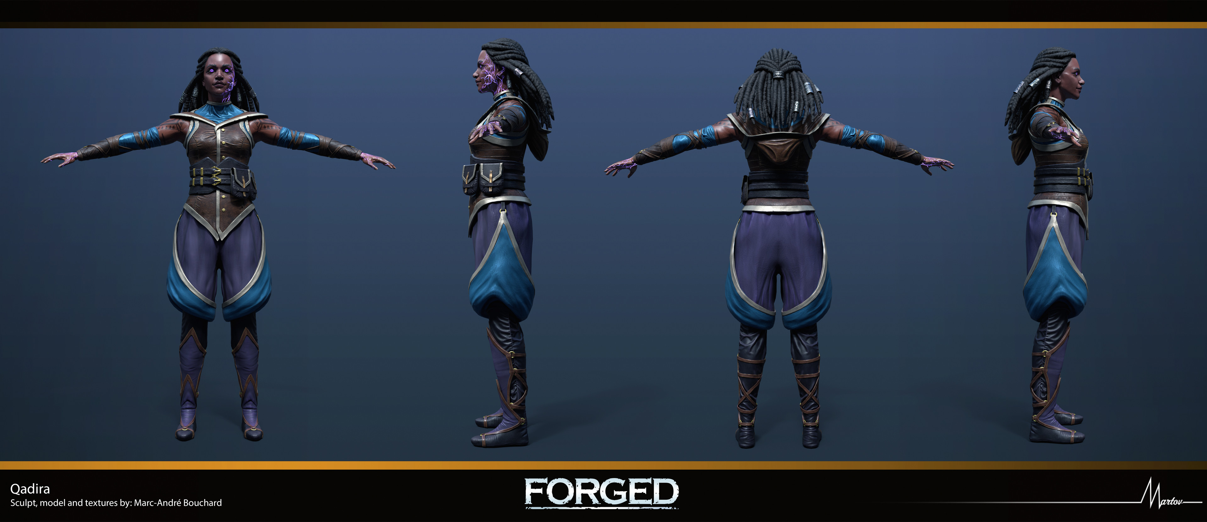 Marc-André Bouchard - Forged - Qadira