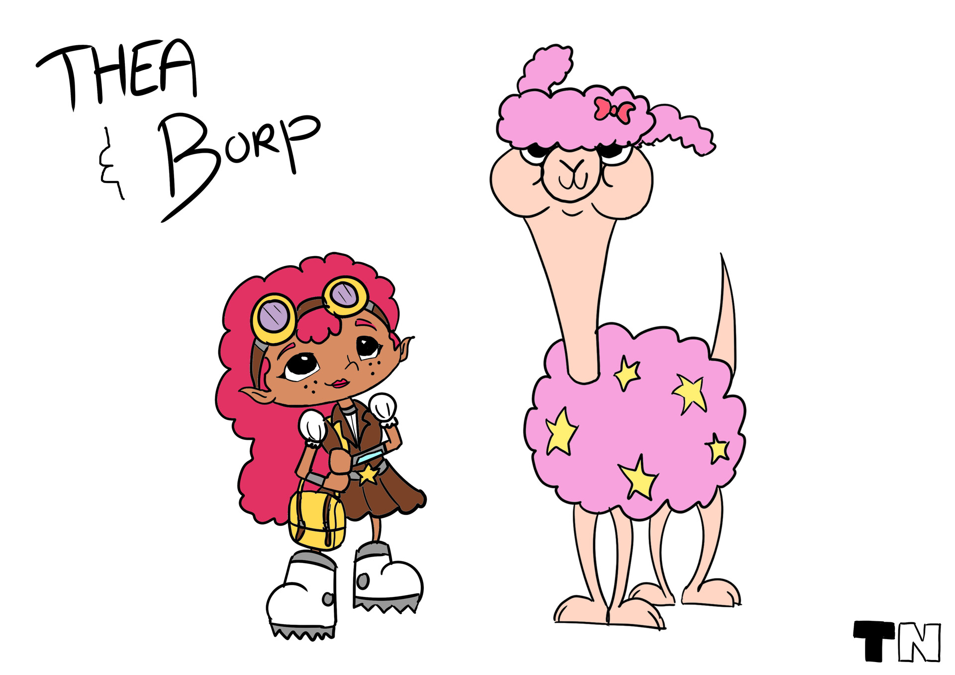 ArtStation - "THEA & BORP"
