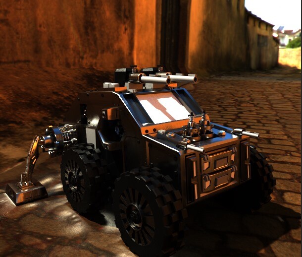 ArtStation - Surface Mine Truck