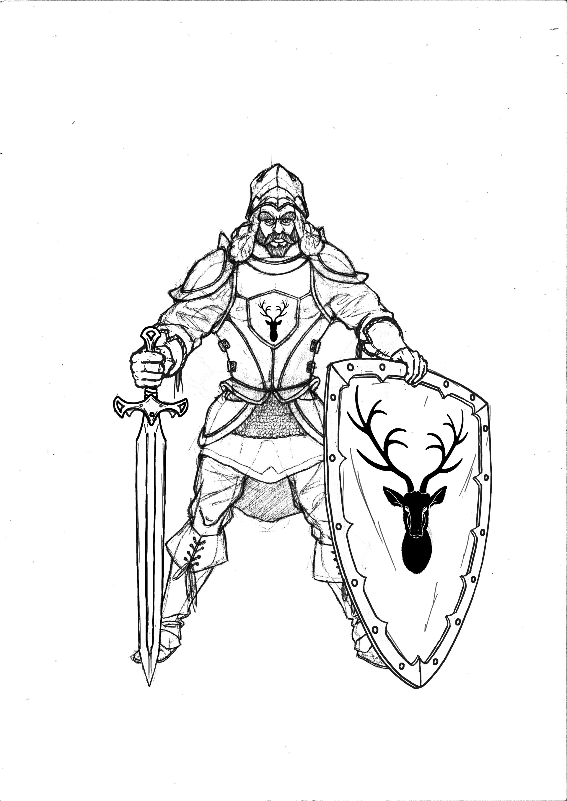 Maxim Lingert - Concept Art and Illustration - Old City Guard