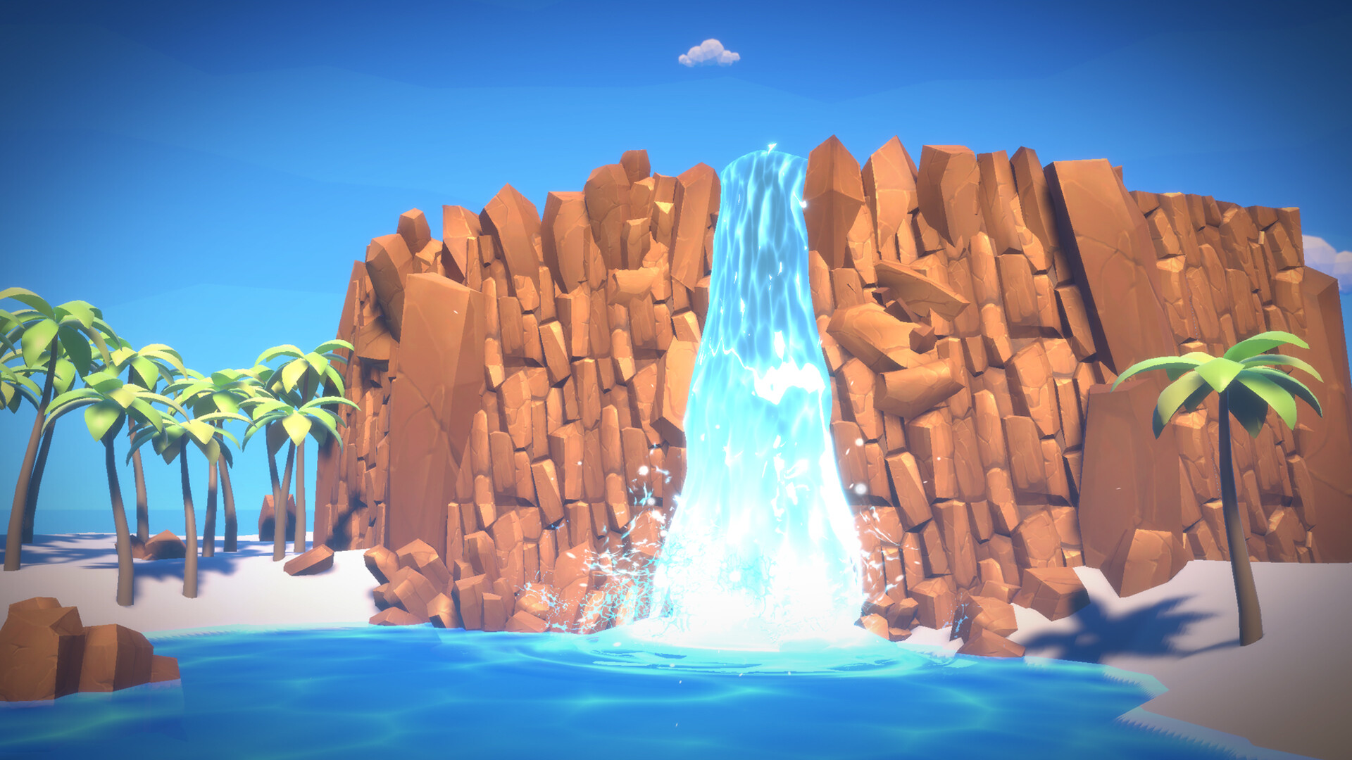 Gabriel Aguiar - Unity Shader Graph - Waterfall VFX