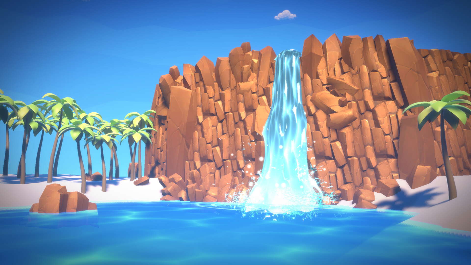 Gabriel Aguiar - Unity Shader Graph - Waterfall VFX