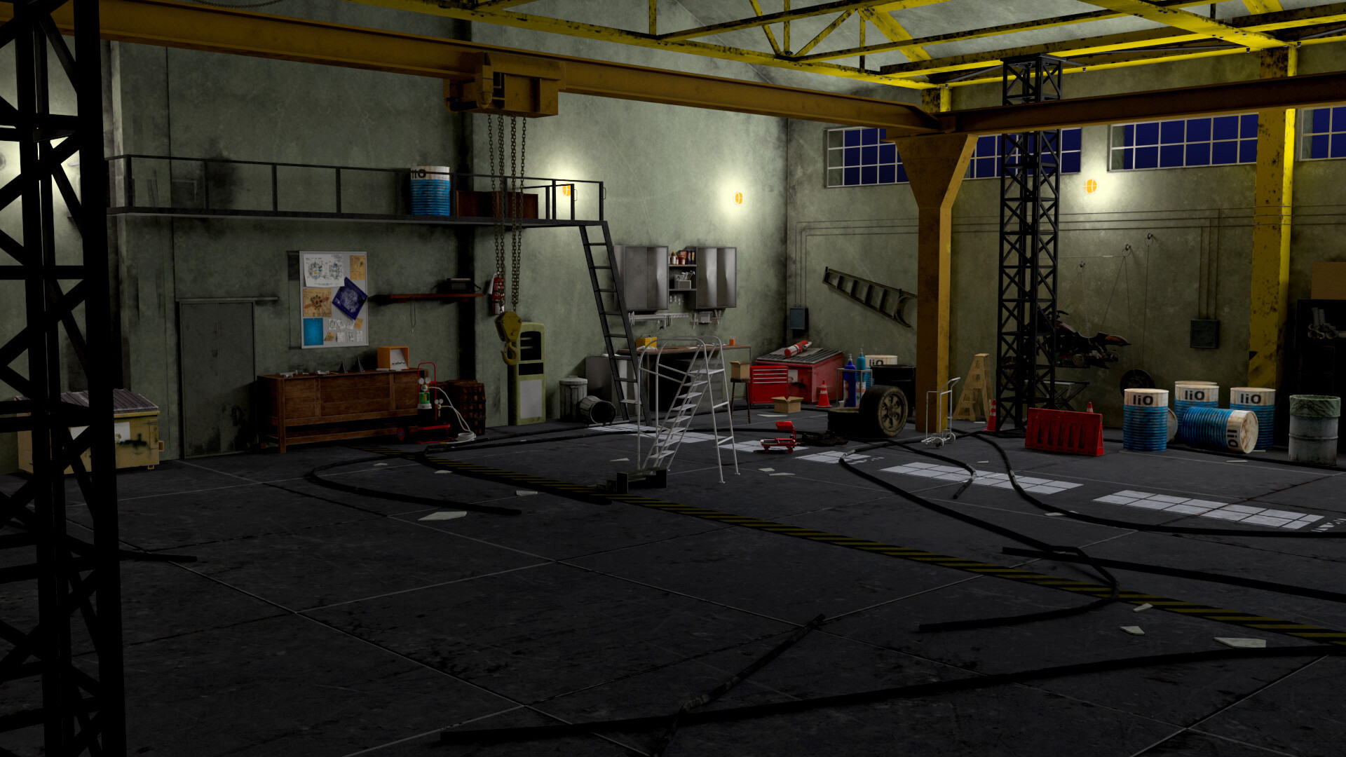 ArtStation - Vehicle Garage