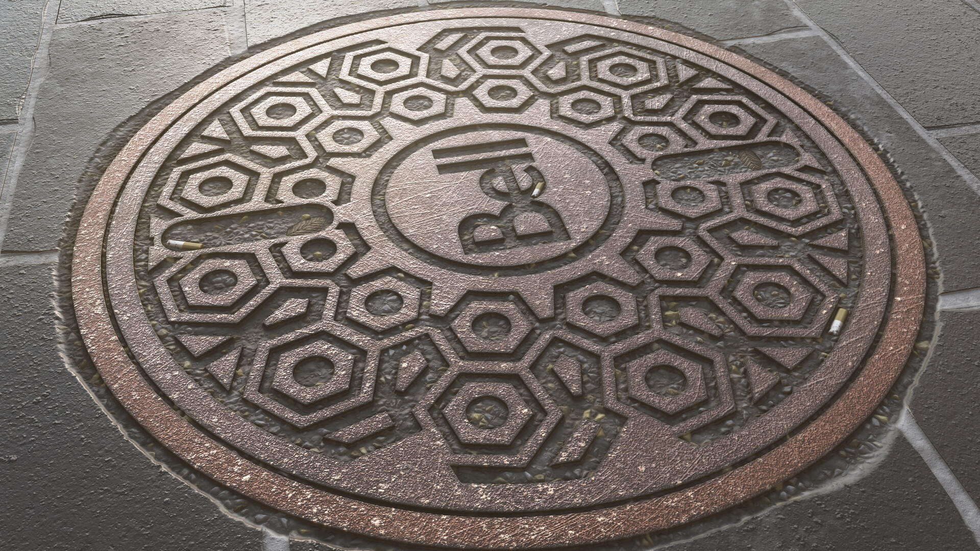 ArtStation - All Procedural Manhole