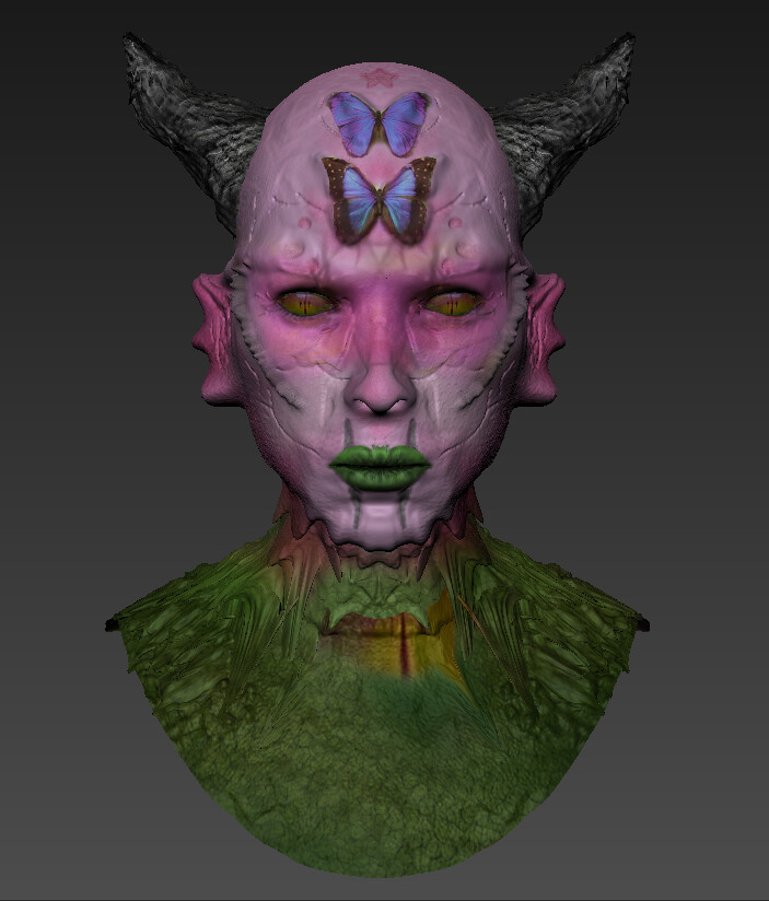 ArtStation - Mudbox Character Design: "Hannah Rose"