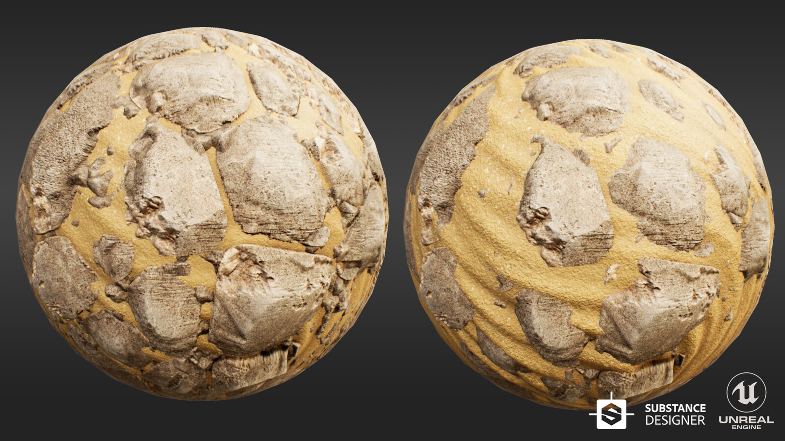 Matthew Syrett - Substance Designer Sand Rock Material