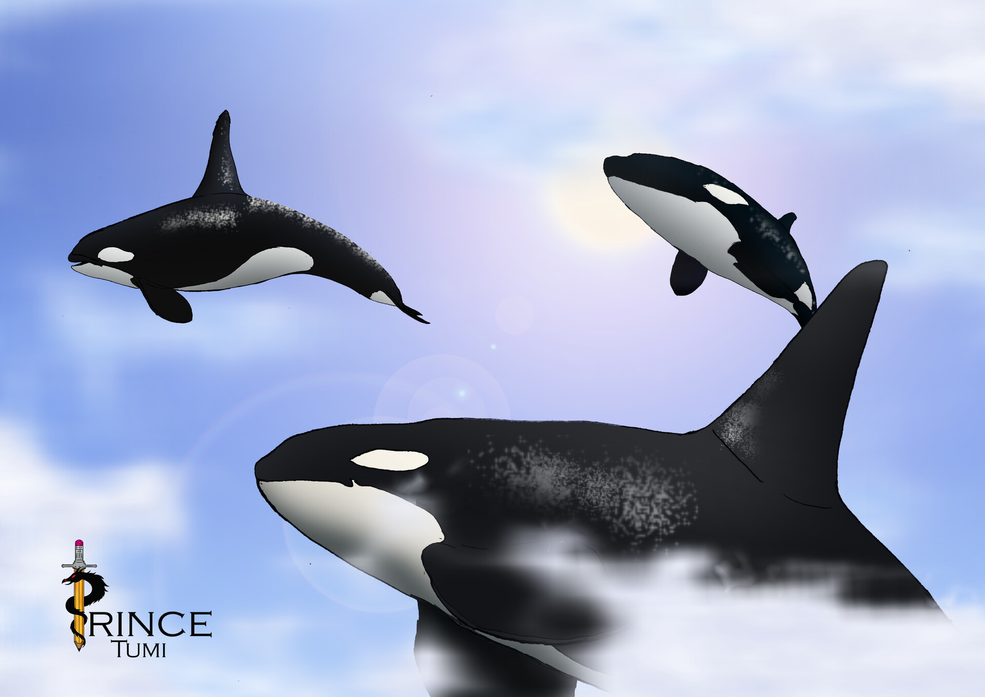 ArtStation - Sky Orcas