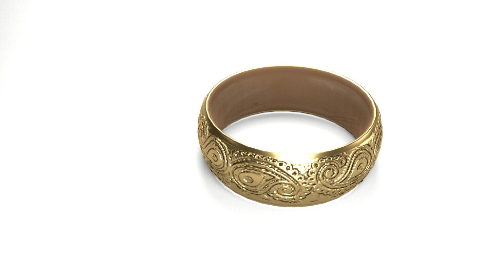 ArtStation - Bangle - modelled and textured