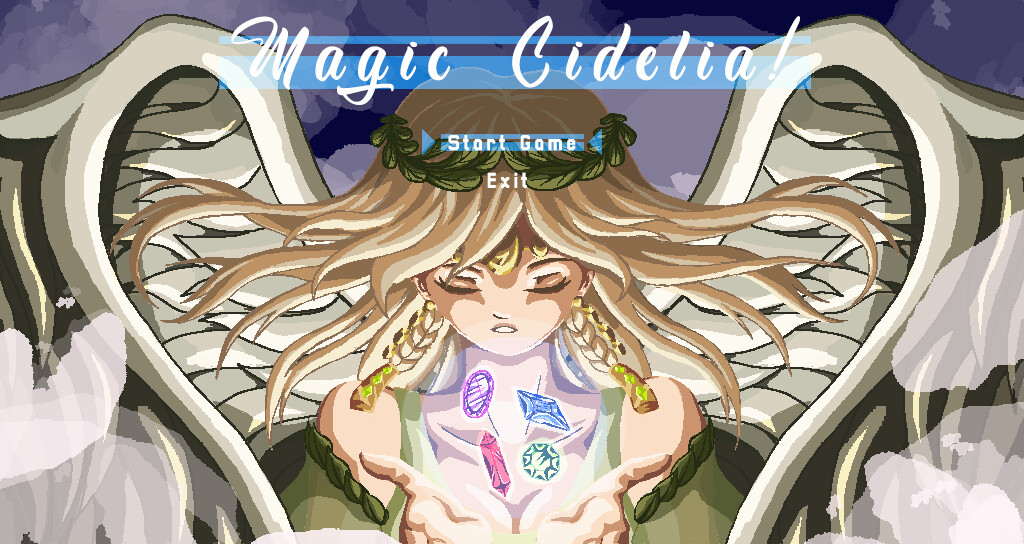 ArtStation - Magic Cidelia ! (Shooter rétro 2D)