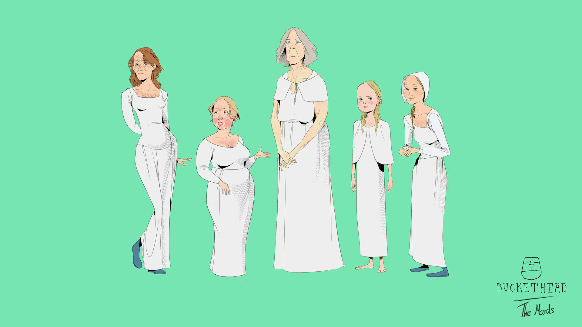 ArtStation - Buckethead: The Maids