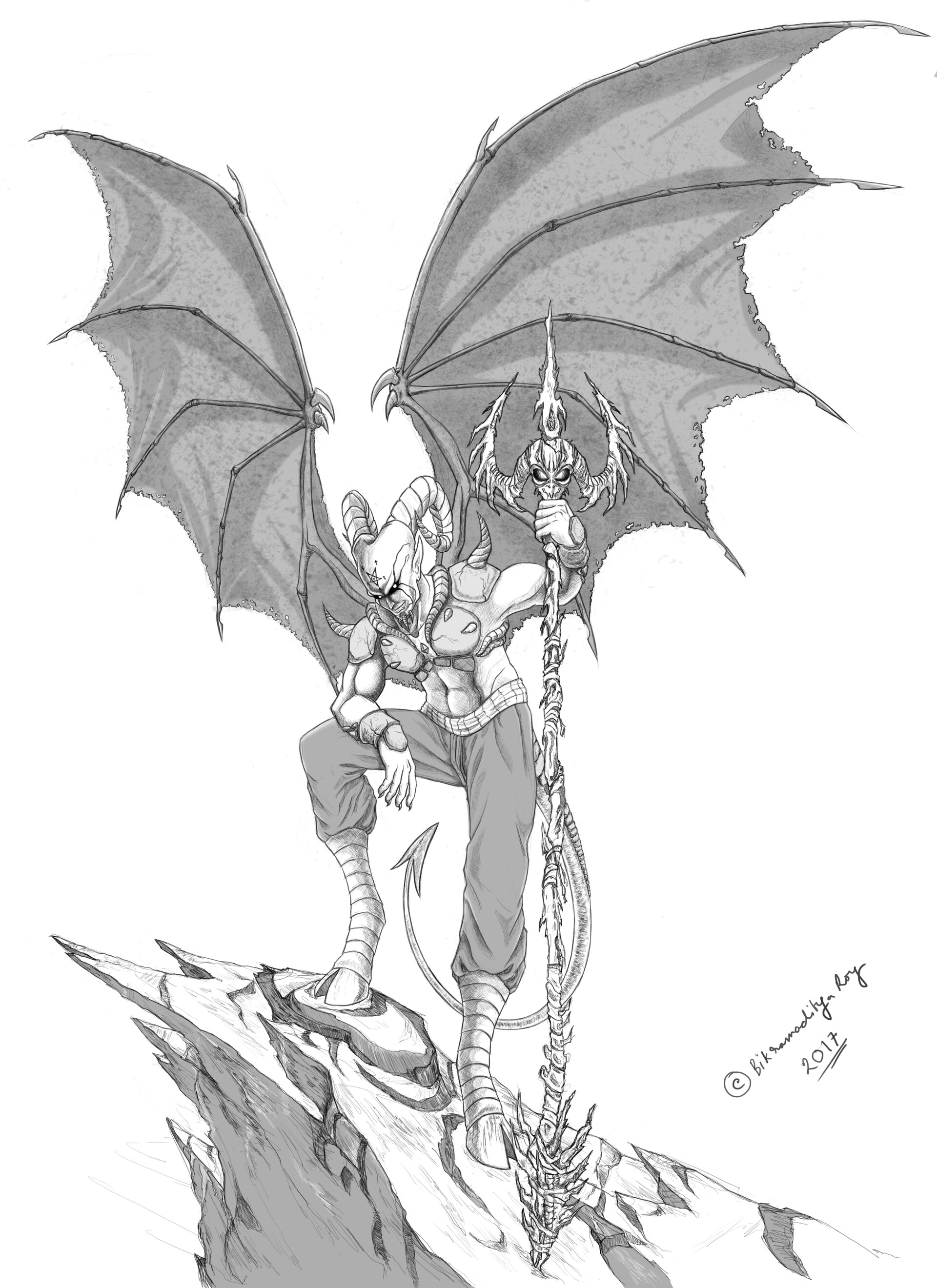 ArtStation - Hail... Lord Satan...