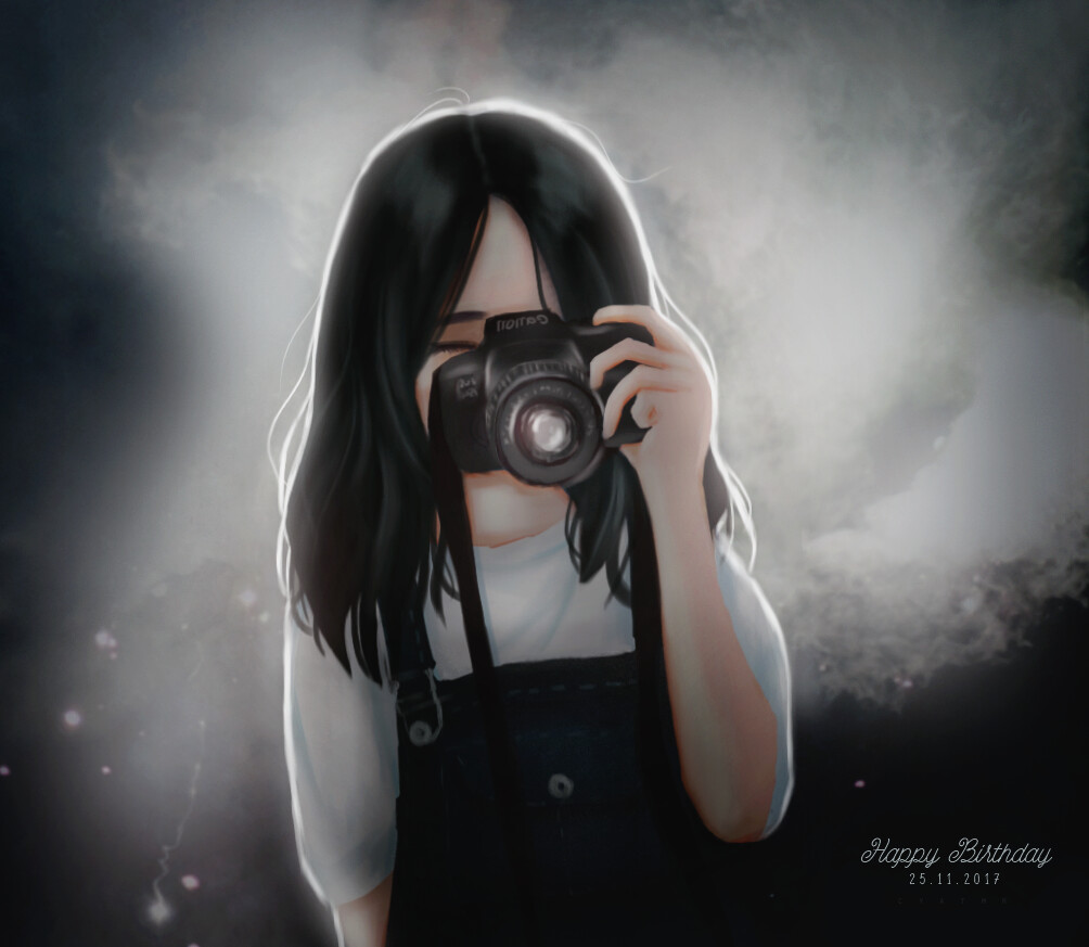 ArtStation - Camera girl