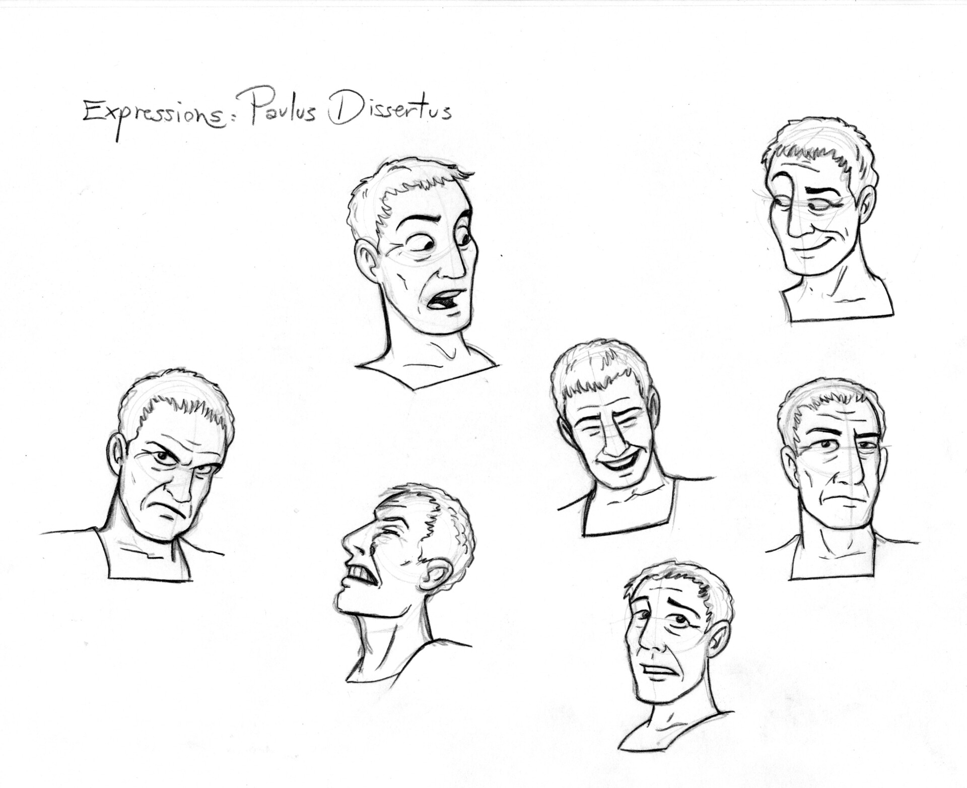 ArtStation - Expressions: Paulus Dissertus
