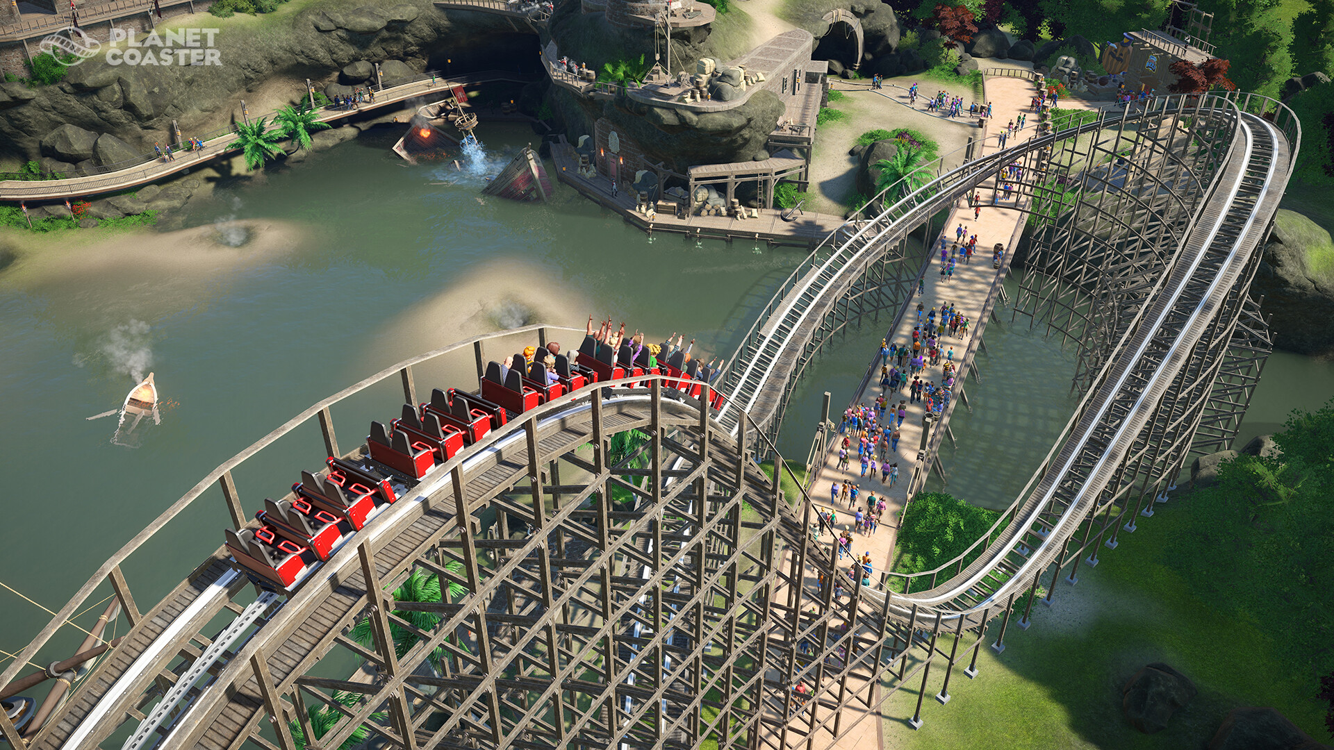ArtStation - Wooden Coaster System