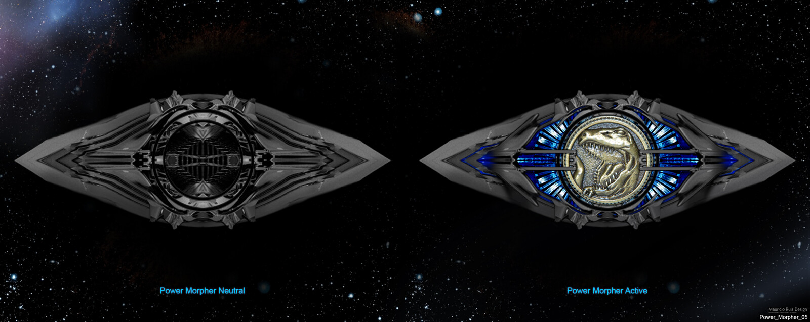 Mauricio Ruiz Design - Power Rangers Morpher Set 1