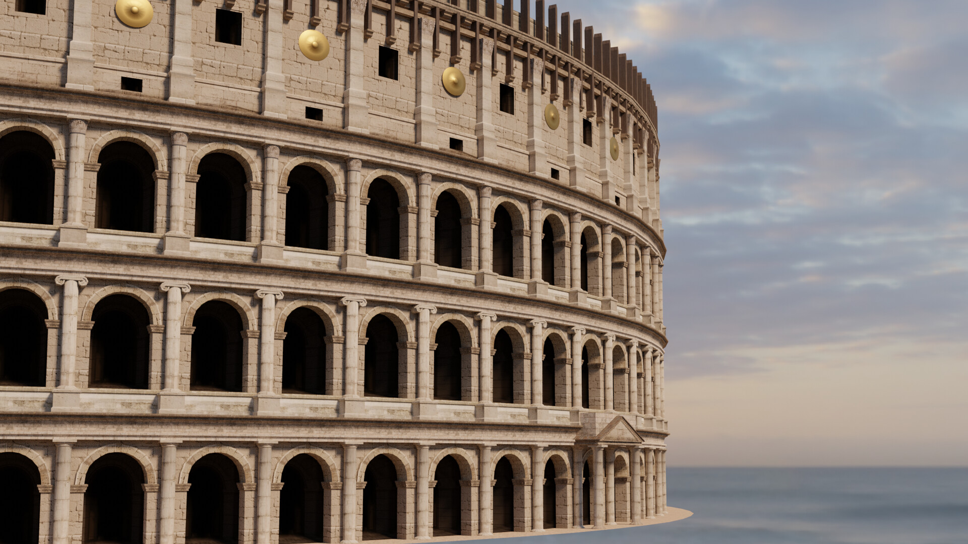 Brave Pixel - Roman Colosseum