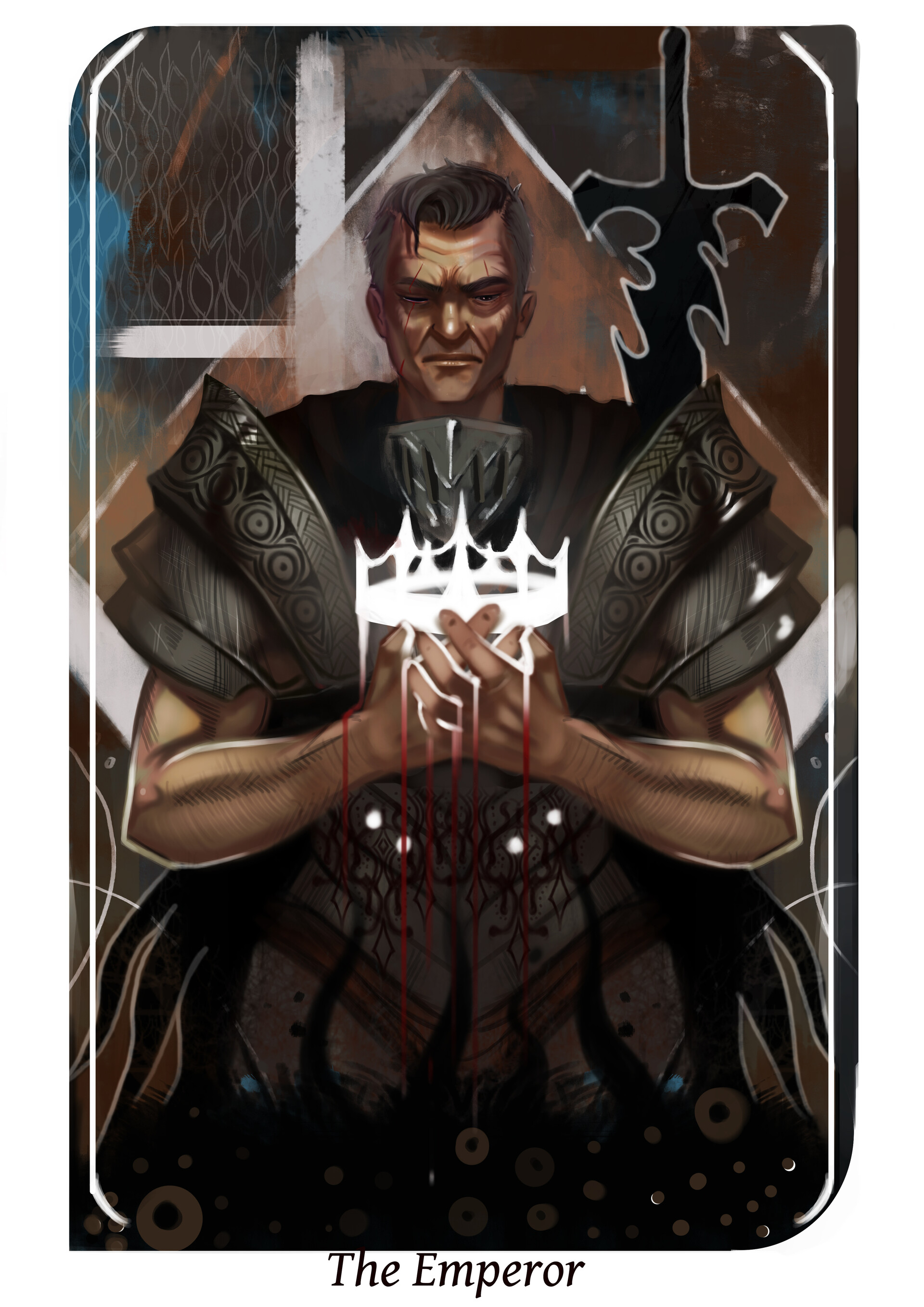 ArtStation - Tarrot card 1 Emperor