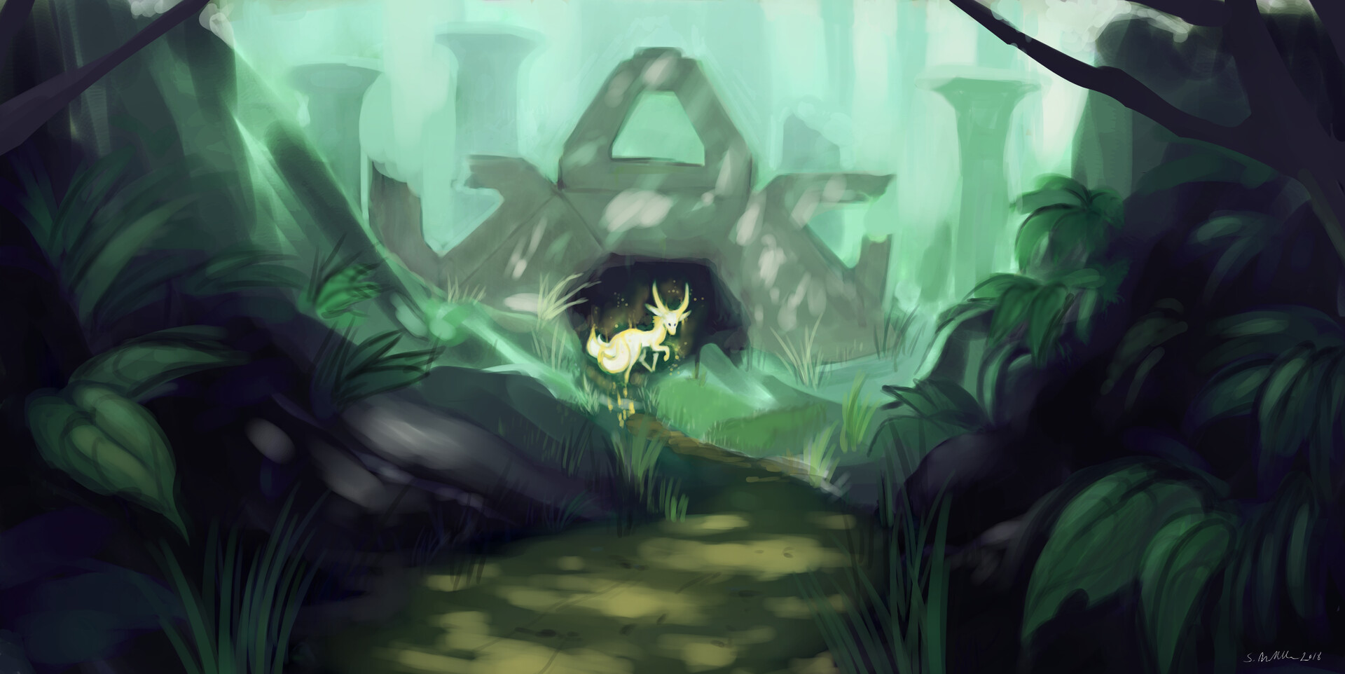 ArtStation - forest of myth