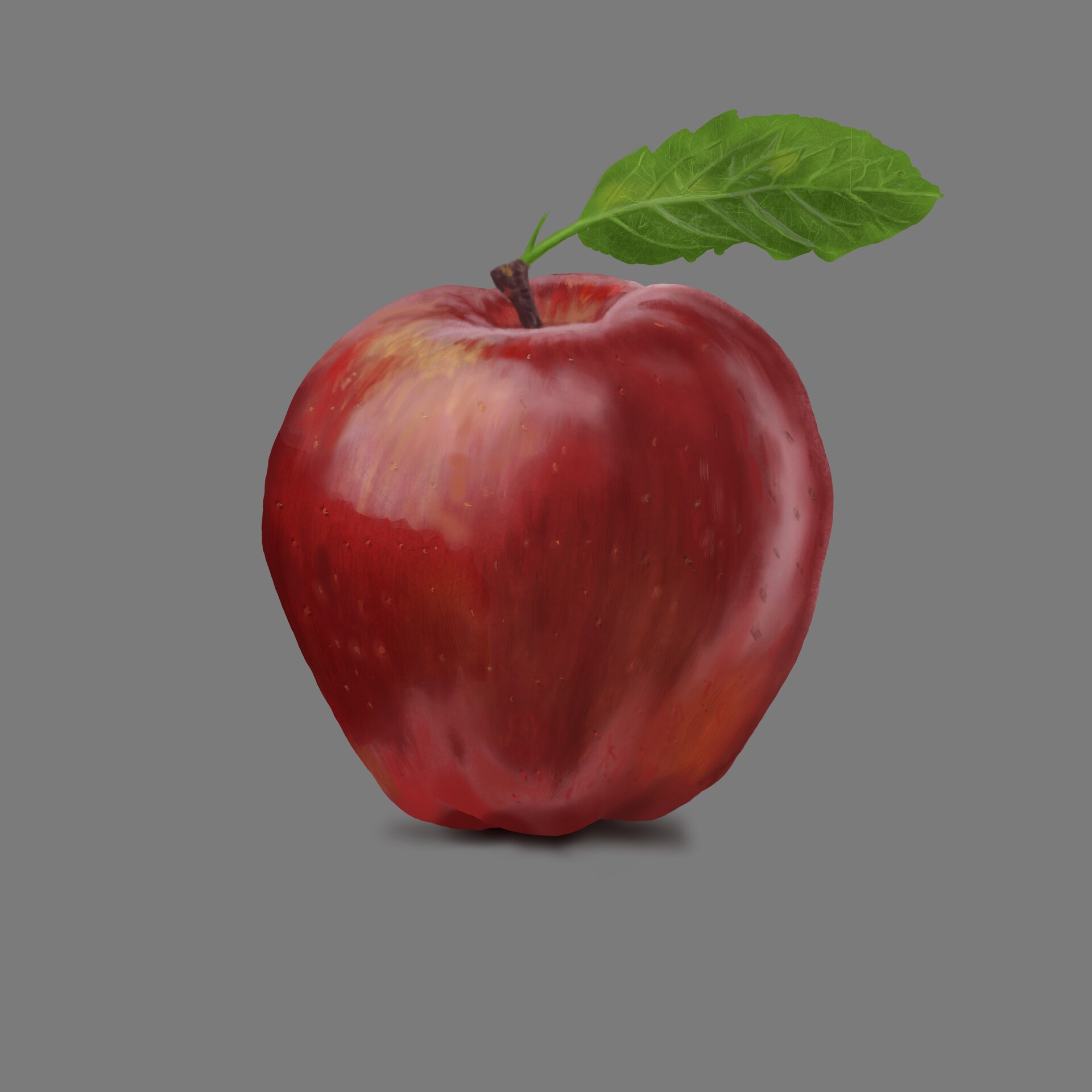 ArtStation - Apple Study - Procreate