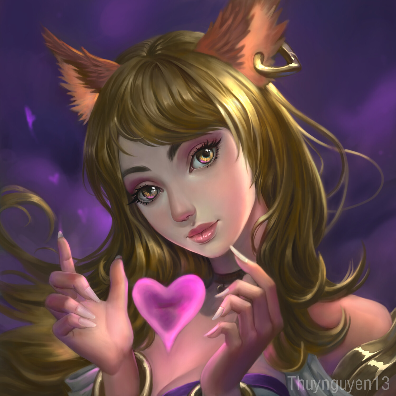 ArtStation - Ahri fanart