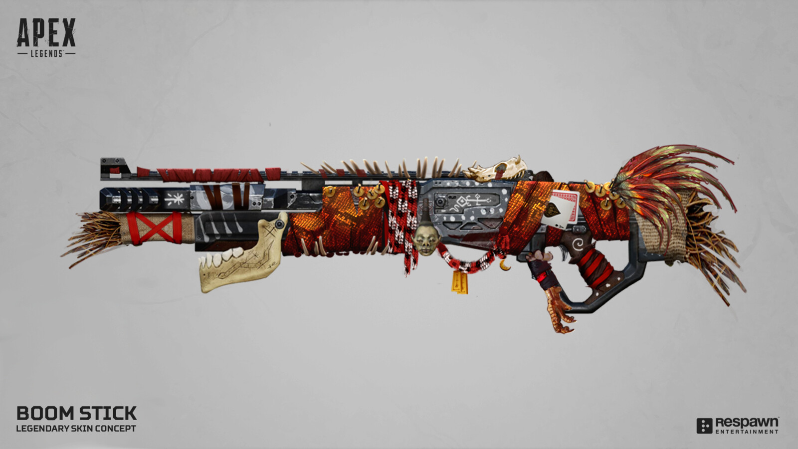 Concept Artist and User Interface Designer - APEX Legends: Mastiff Boom Stick Legendary Skin