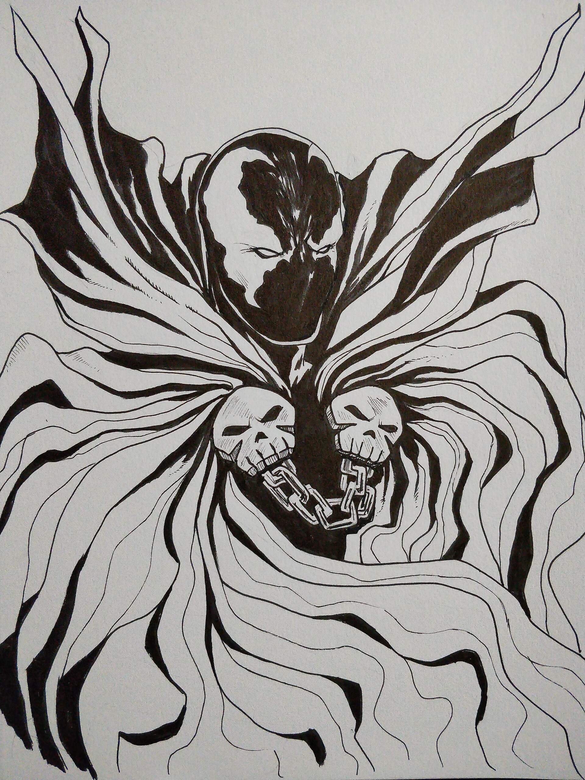ArtStation - Spawn Inktober