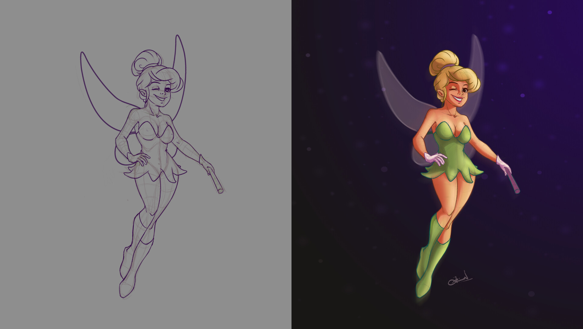 ArtStation - Tinker bell - Character Concept