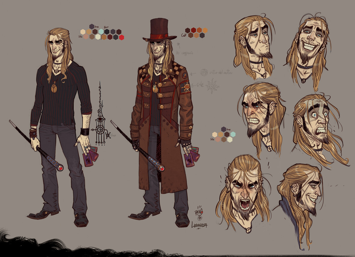 ArtStation - LIBRARY OF SOULS characters