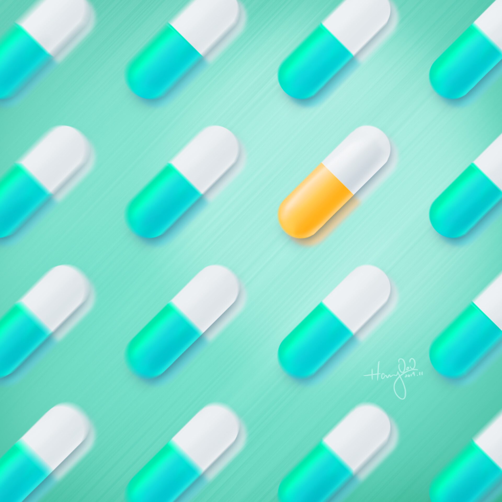 ArtStation - Colorful Medicines