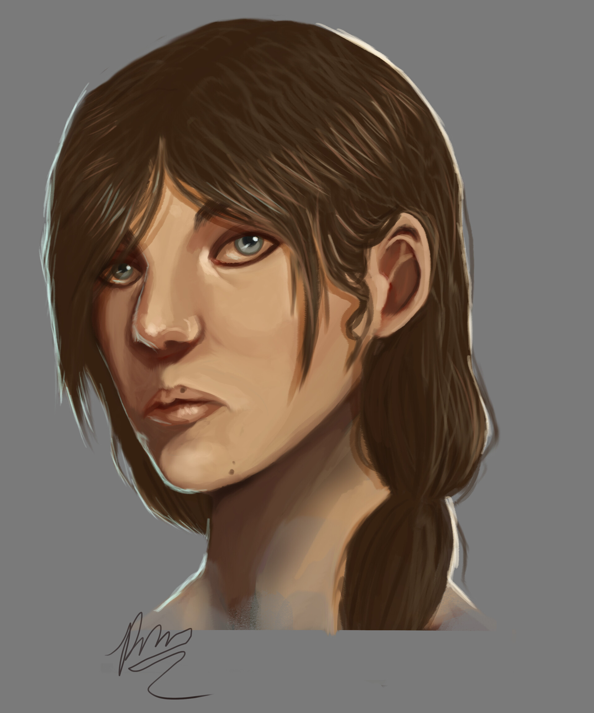 ArtStation - Female Face Study