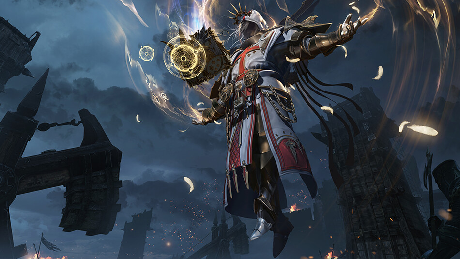 ArtStation - Game of lostark's holy knight concept art