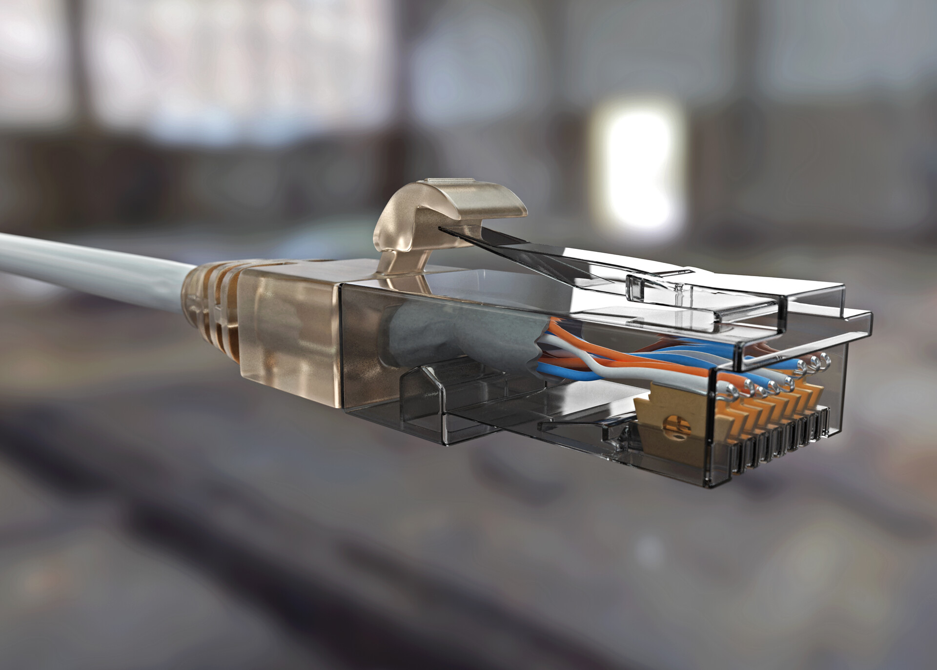 ArtStation - LAN cable 3D visulisation