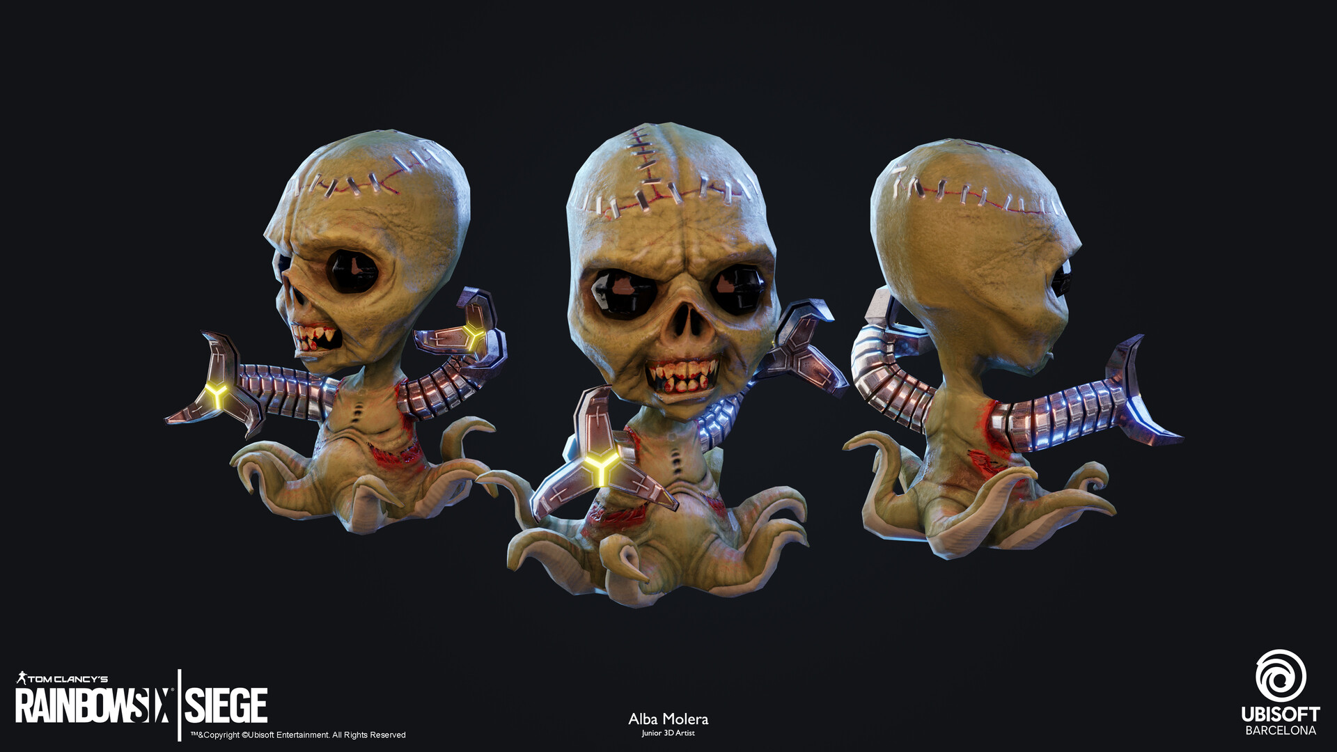 Alba Molera - Rainbow Six | Siege - Halloween Charms!