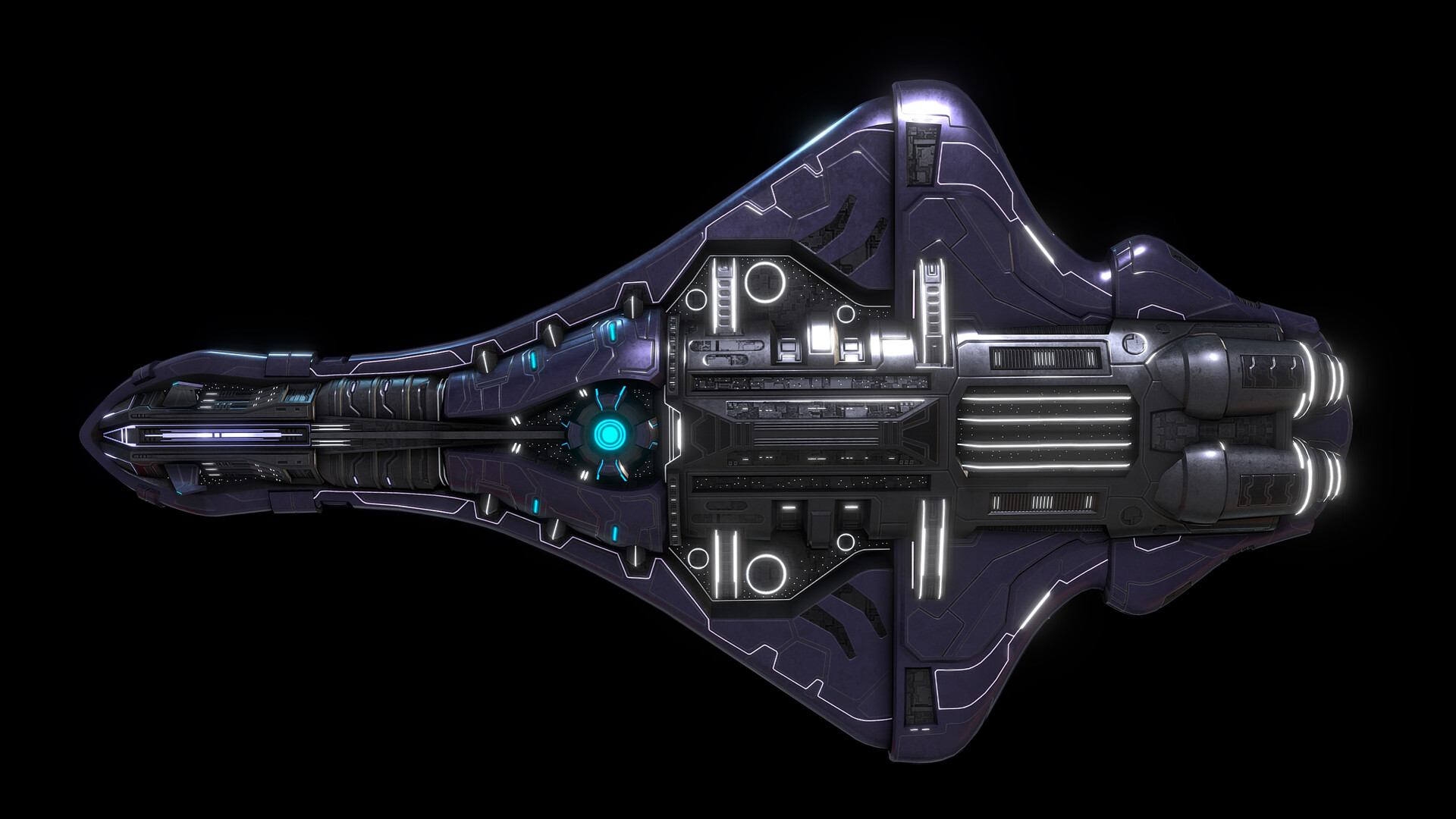 Jared Harris - Sins of the Prophets: Covenant CAR-class frigate
