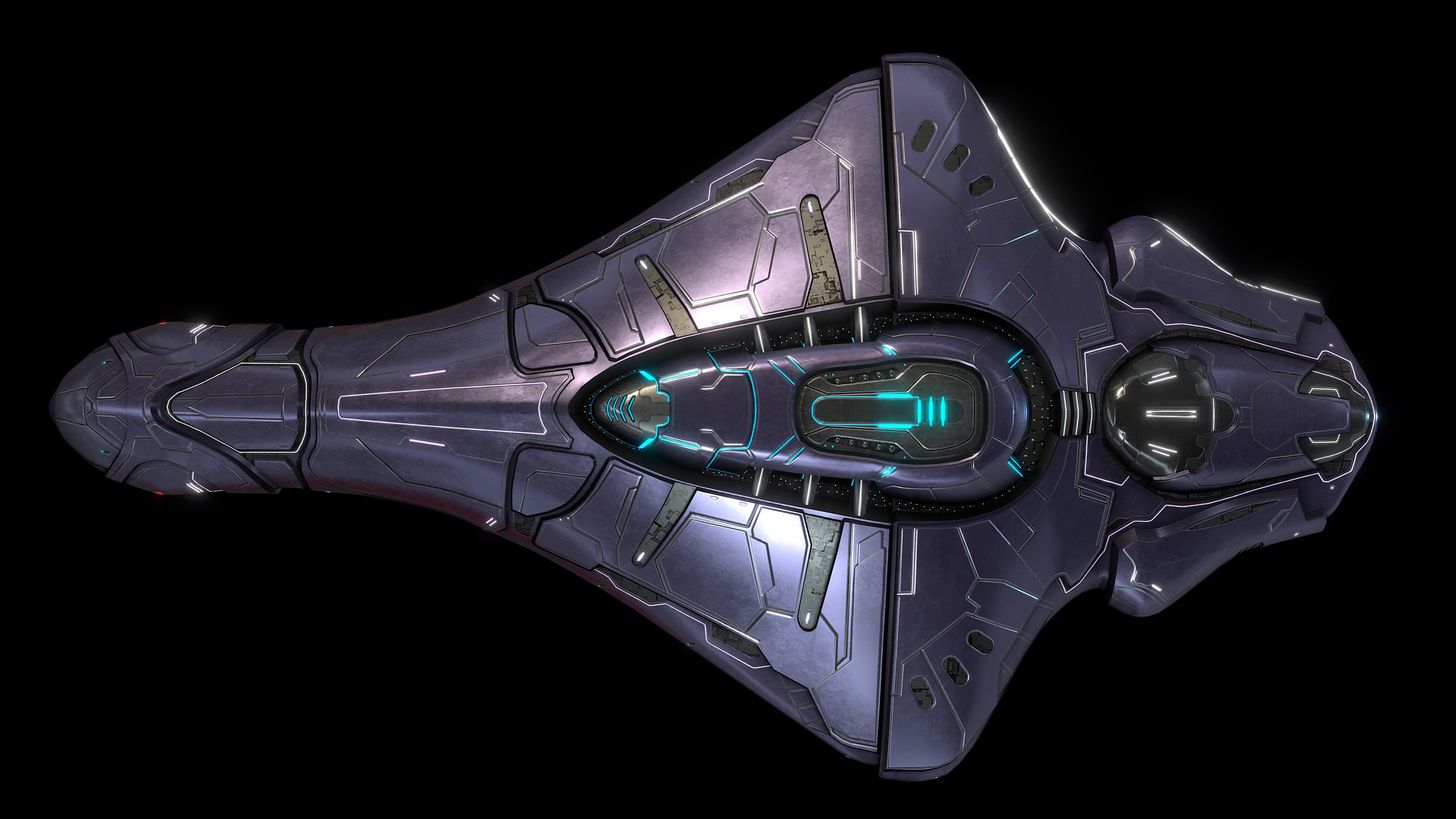 Halo Covenant Frigate