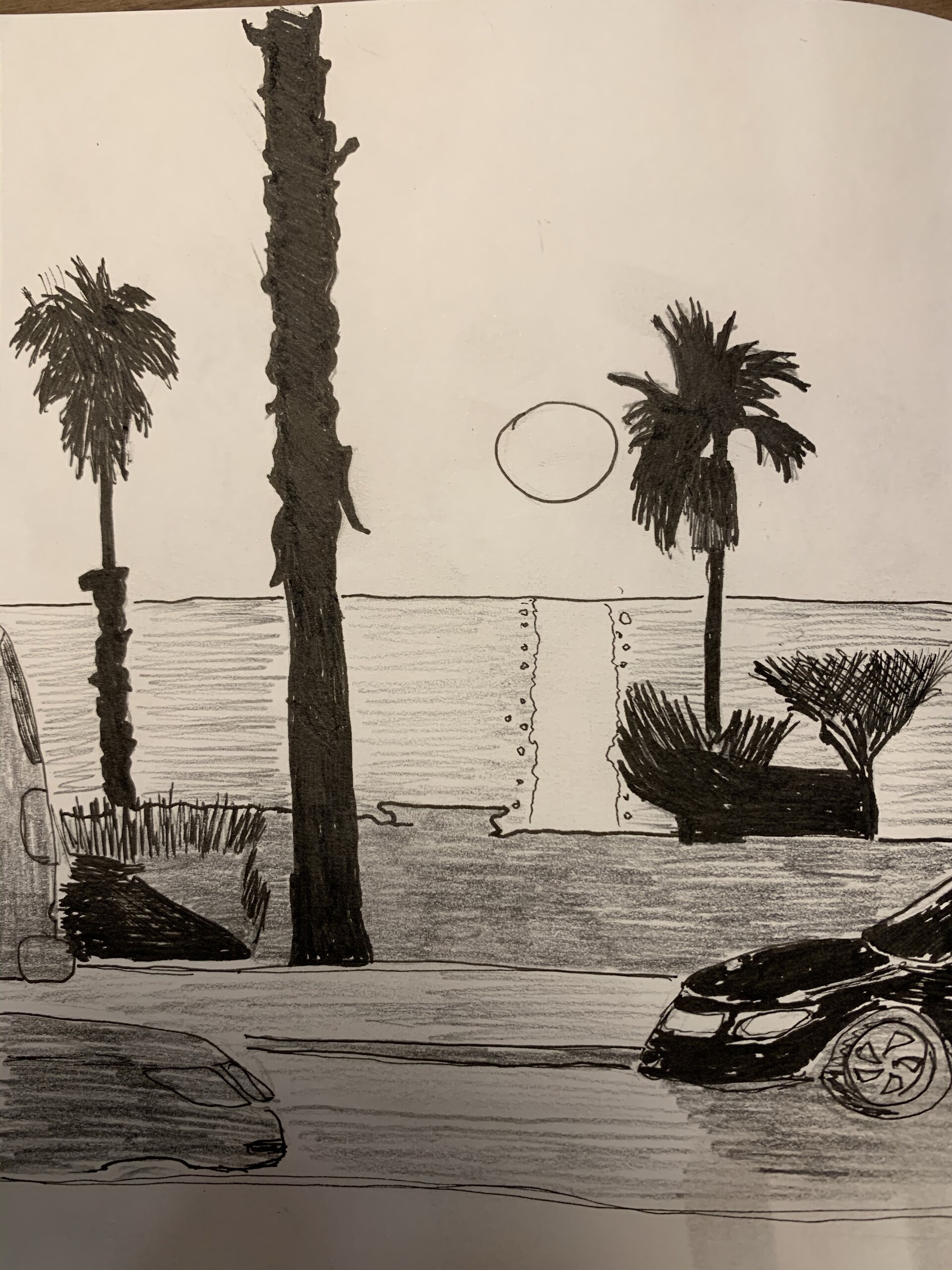 ArtStation - Oceanside Sunset