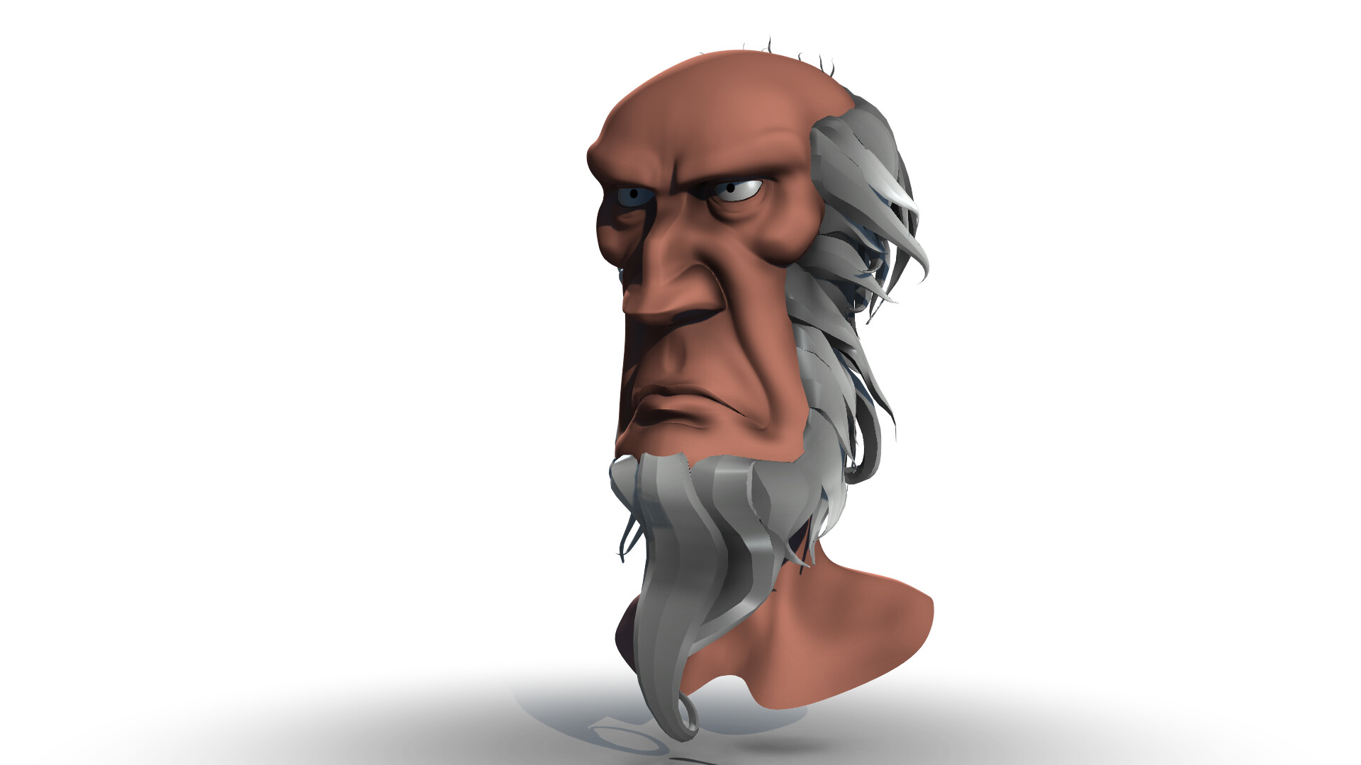ArtStation - Grump bust