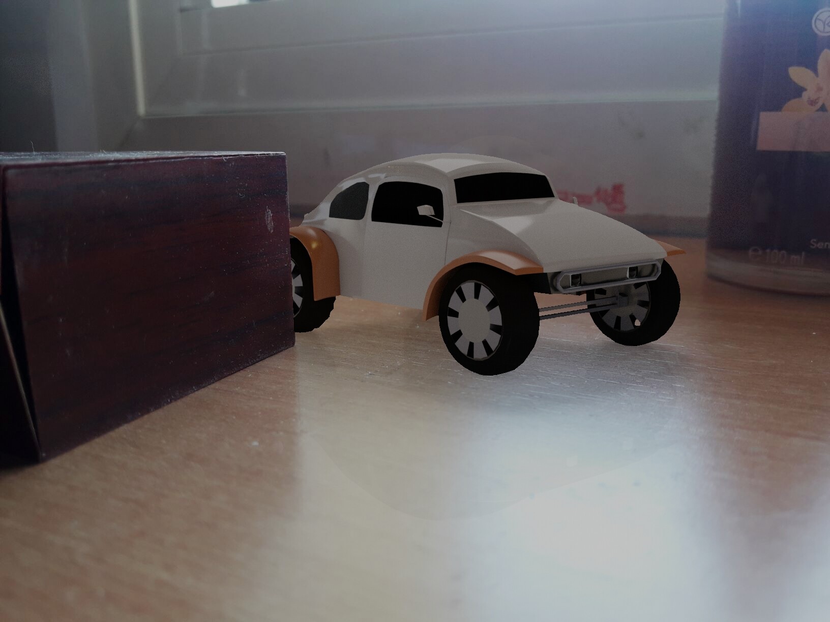 ArtStation - Car model integration in real life picture