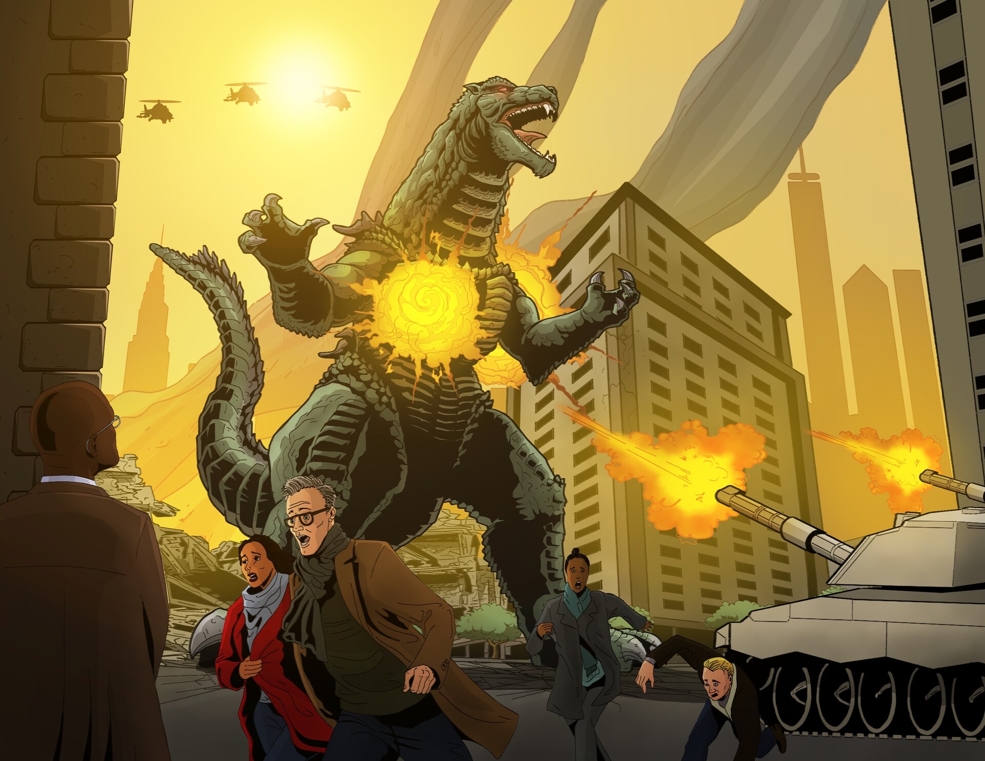 ArtStation - Gil-Goji Godzilla