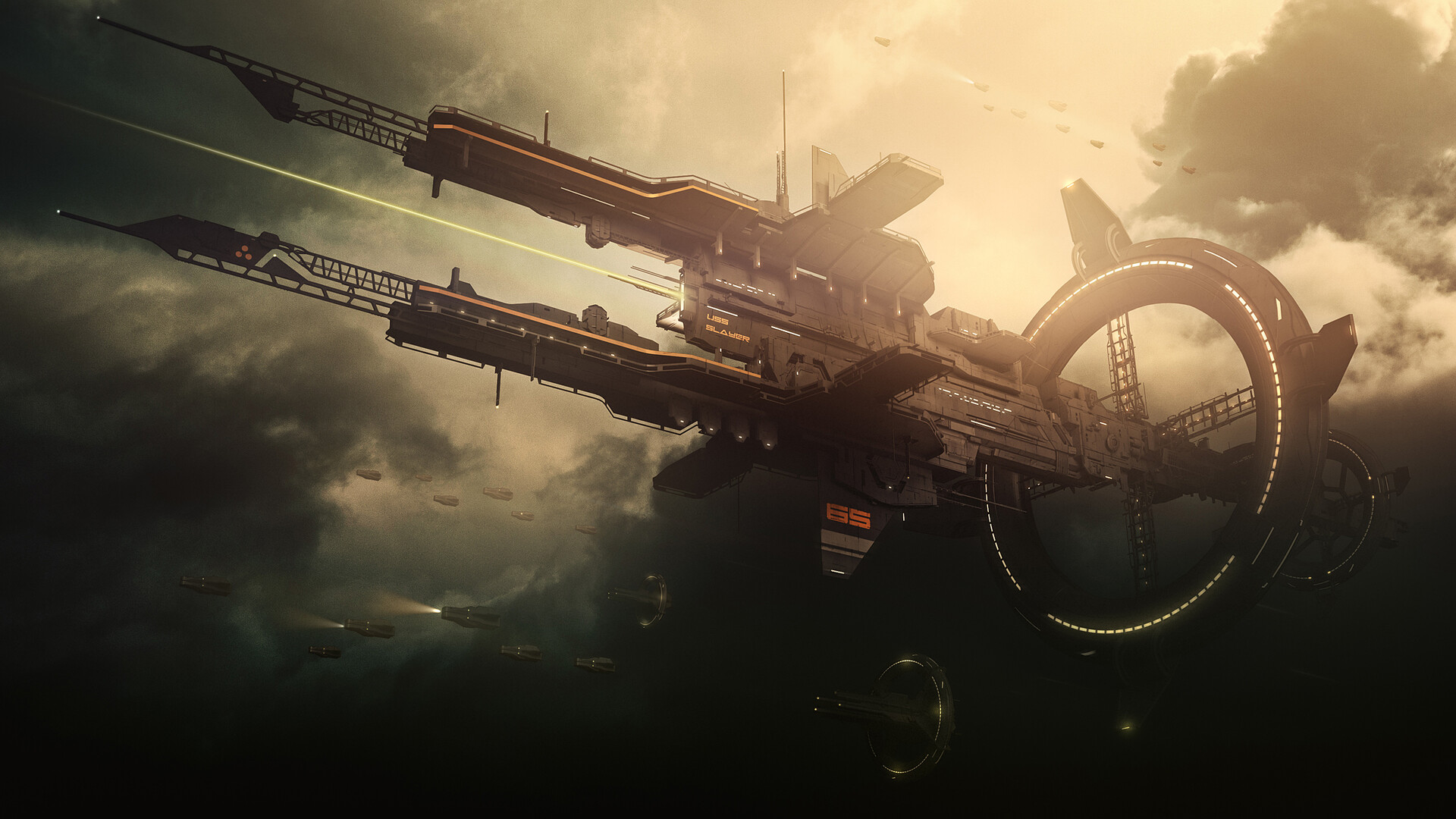 ArtStation - battleship concept