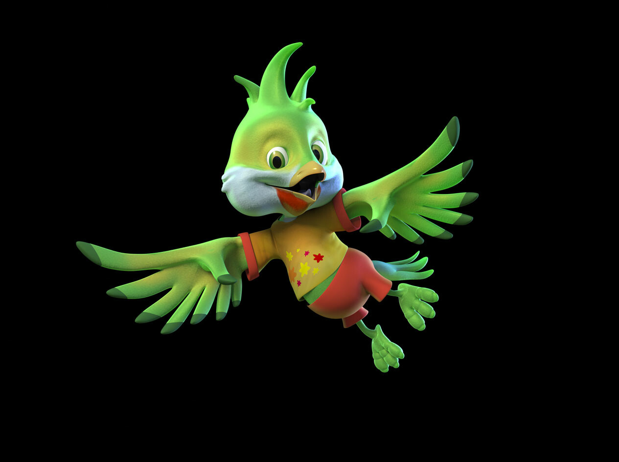 ArtStation - Bird Character Model